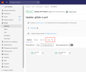 GitLabでJavaのテストレポートとカバレッジの可視化 – 株式会社トレンドソリューションズ | Trend-sol | GitLab | コンサルティング