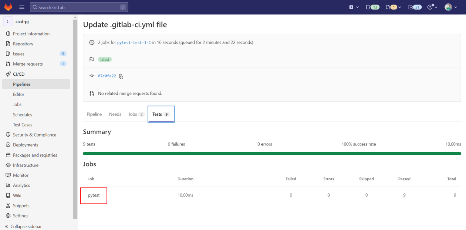 GitLabでpythonのテストレポートとカバレッジの可視化 – 株式会社トレンドソリューションズ | Trend-sol | GitLab | コンサルティング